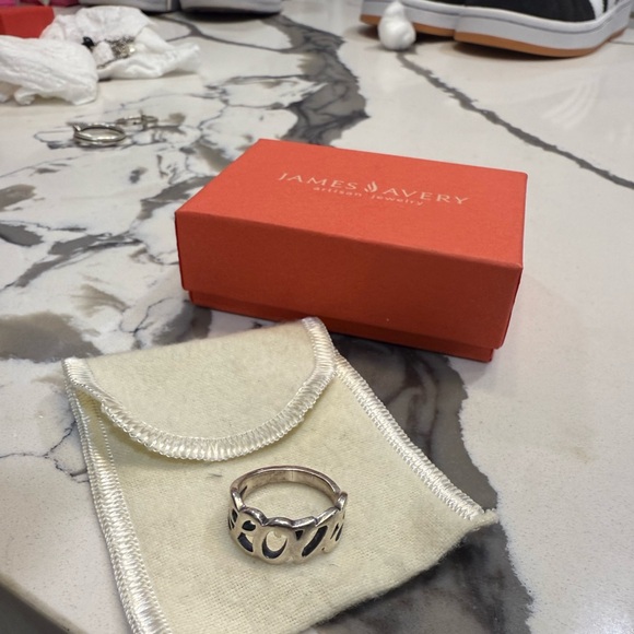 James Avery | Jewelry | Retired Love Script Ring James Avery | Poshmark